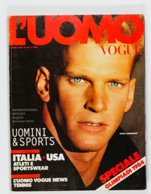 STEVE LUNDQUIST Olympic Games ADIDAS Tennis SPORTSWEAR US Sport L'UOMO ...