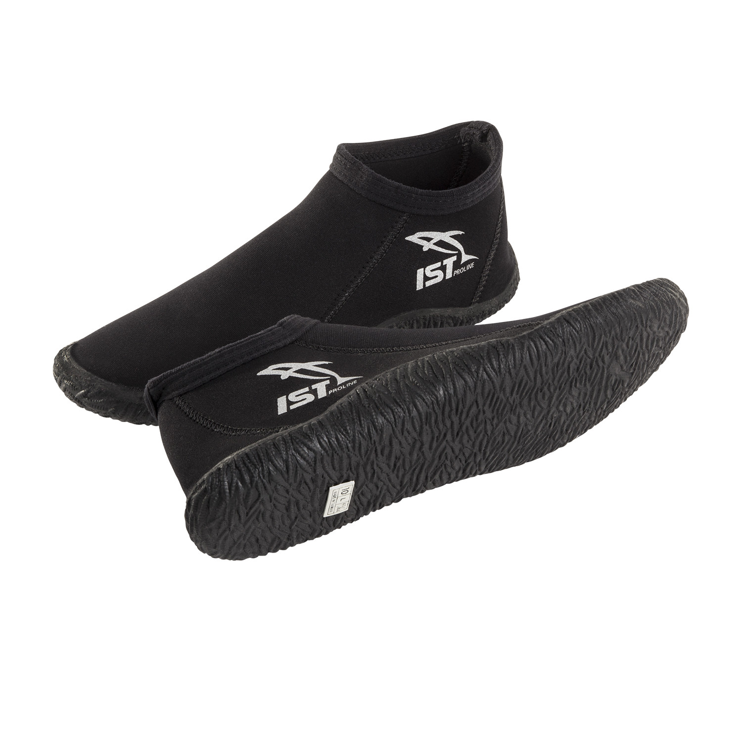 IST S38 3mm Low Cut Sturdy Warm Water Booties with Vulcanized Rubber ...