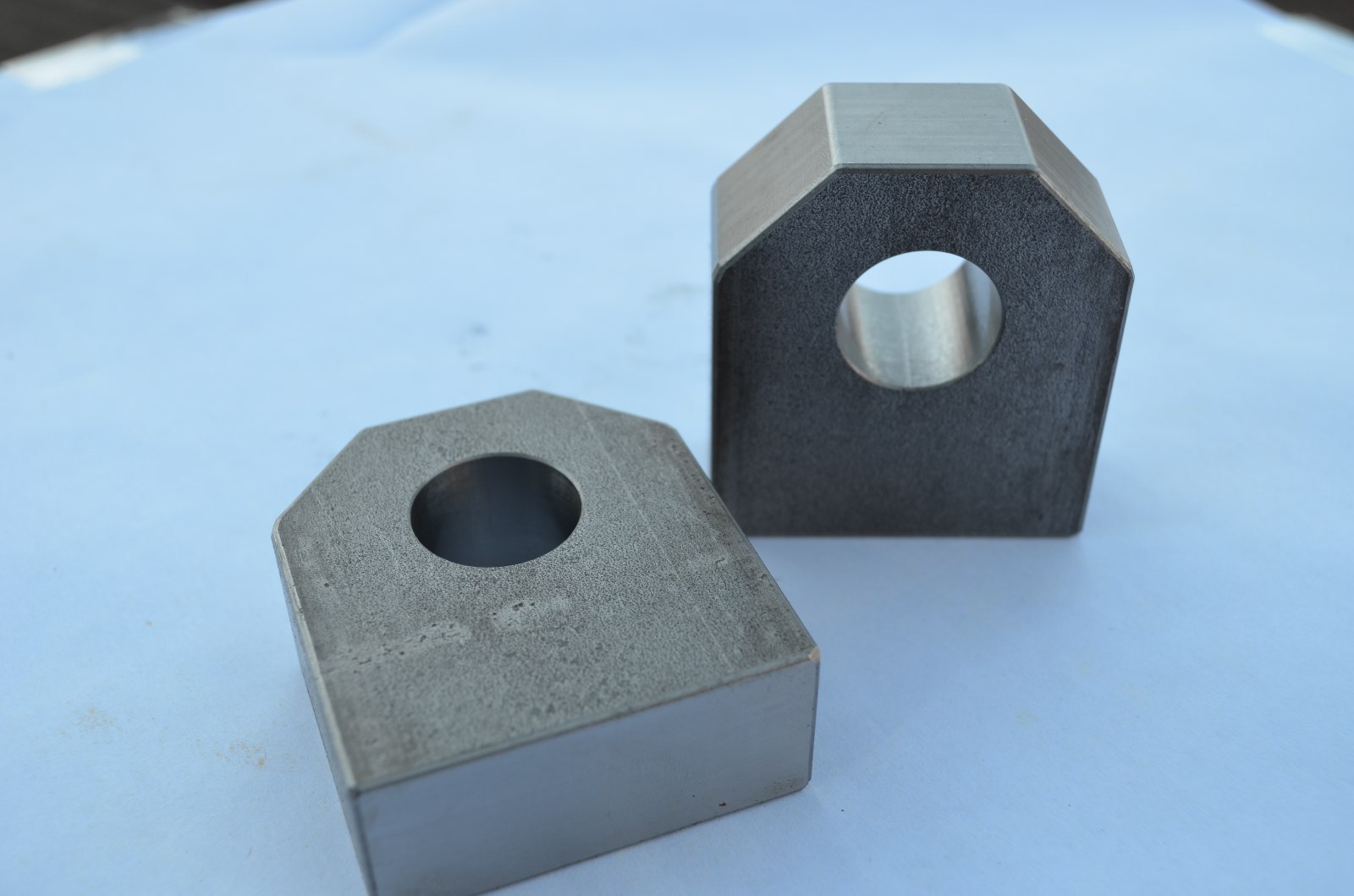 Pair of Weld on Shackle Mounts for bumper winch d-ring offroad tab 1 ...