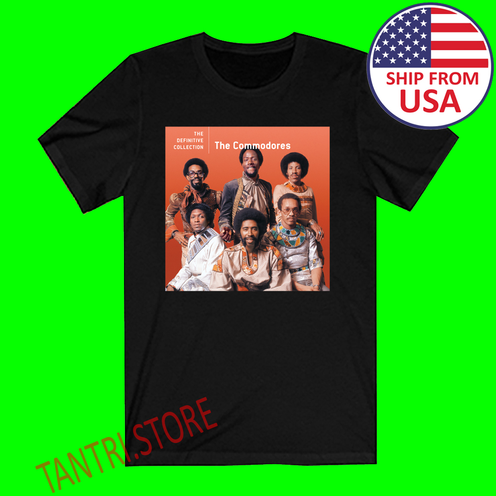 The Commodores The Definitive Collection Men's Black Size S to 3XL | eBay