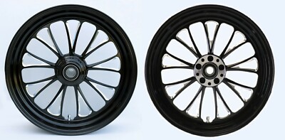 MANHATTAN 16" BLACK FRONT/REAR WHEEL w/ABS HARLEY SOFTAIL HERITAGE ...