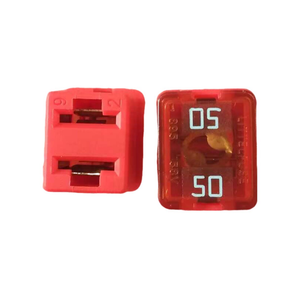 10pcs ORIGINAL Littelfuse 0895050 ( 50A ) 58Vdc 895 JCASE Cartridge ...