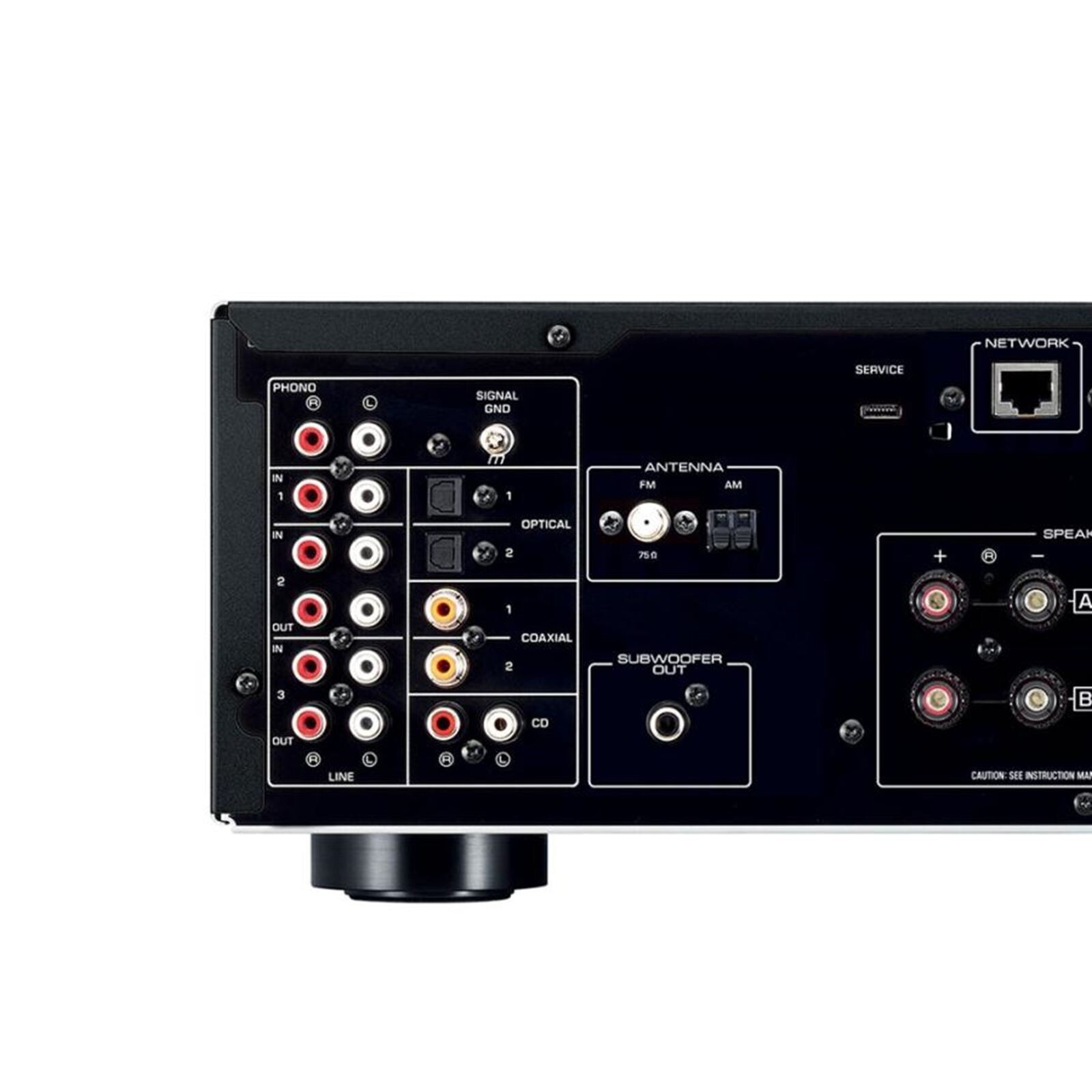 YAMAHA R-N600A Silver Integrated Amplifier Network Receiver Hi-Res DAC ...