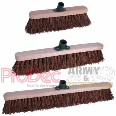 Prodec Stiff Platform Sweeping Broom Brush Head 12" 18" 24" Inch Trade ...
