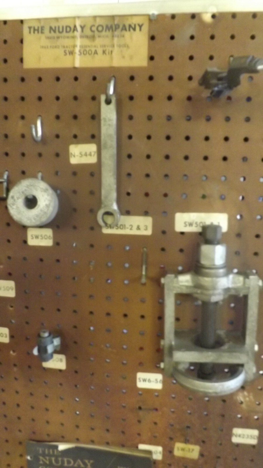 Rare NUDAY SW500-A Ford Tractor Essential Service Tools | eBay