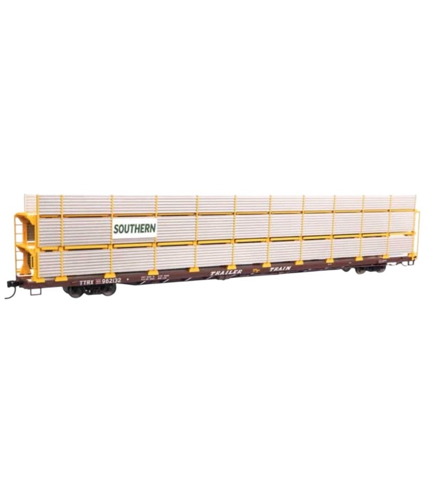 Walthers 910-8324 HO 89' Tri-Level Shielded Auto Rack Southern Railway ...