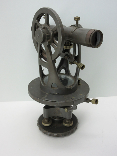 Antique L Brunson TRANSIT LEVEL Kansas City Optical Surveying Equipment ...