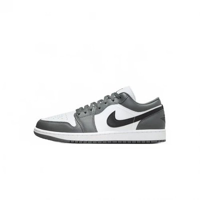 [553558-152] Men's Jordan 1 Low Iron Grey | eBay