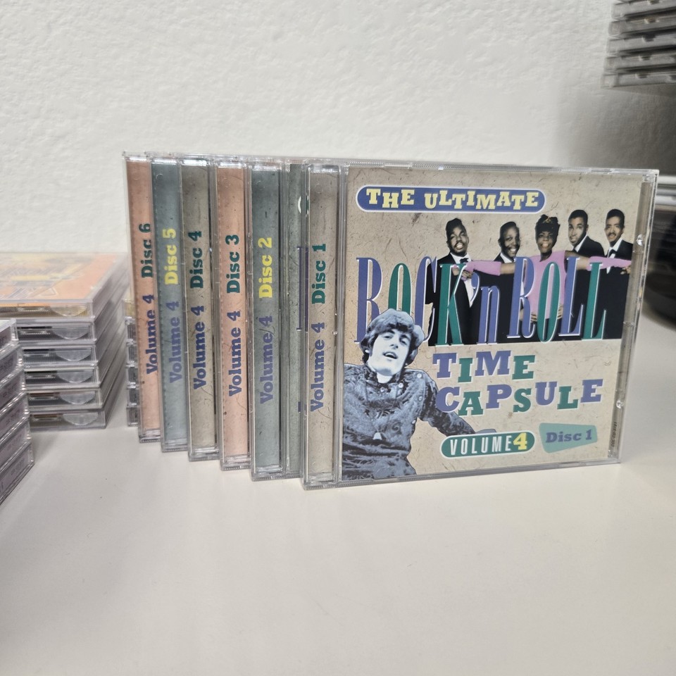 Ultimate Rock 'N Roll TIME CAPSULE Vol 1-4 Complete Set of 24 CDs, 50s ...