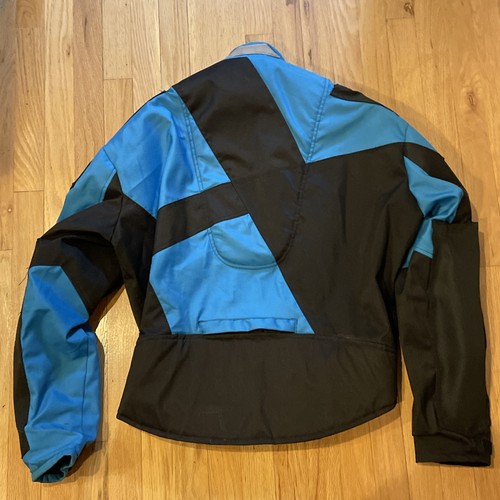 Joe Rocket Ballistic Mens L Blue Black Protective Inserts Motorcycle ...