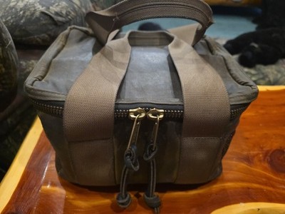 USA Filson Tin Cloth Soft-Sided Lunch Cooler Bag Tan Rewaxed USA Nice ...