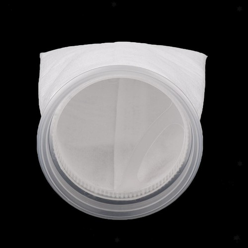 Nylon Strong Washable DRAWSTRING Pond Felt Filter Zippered Bag 100 ...