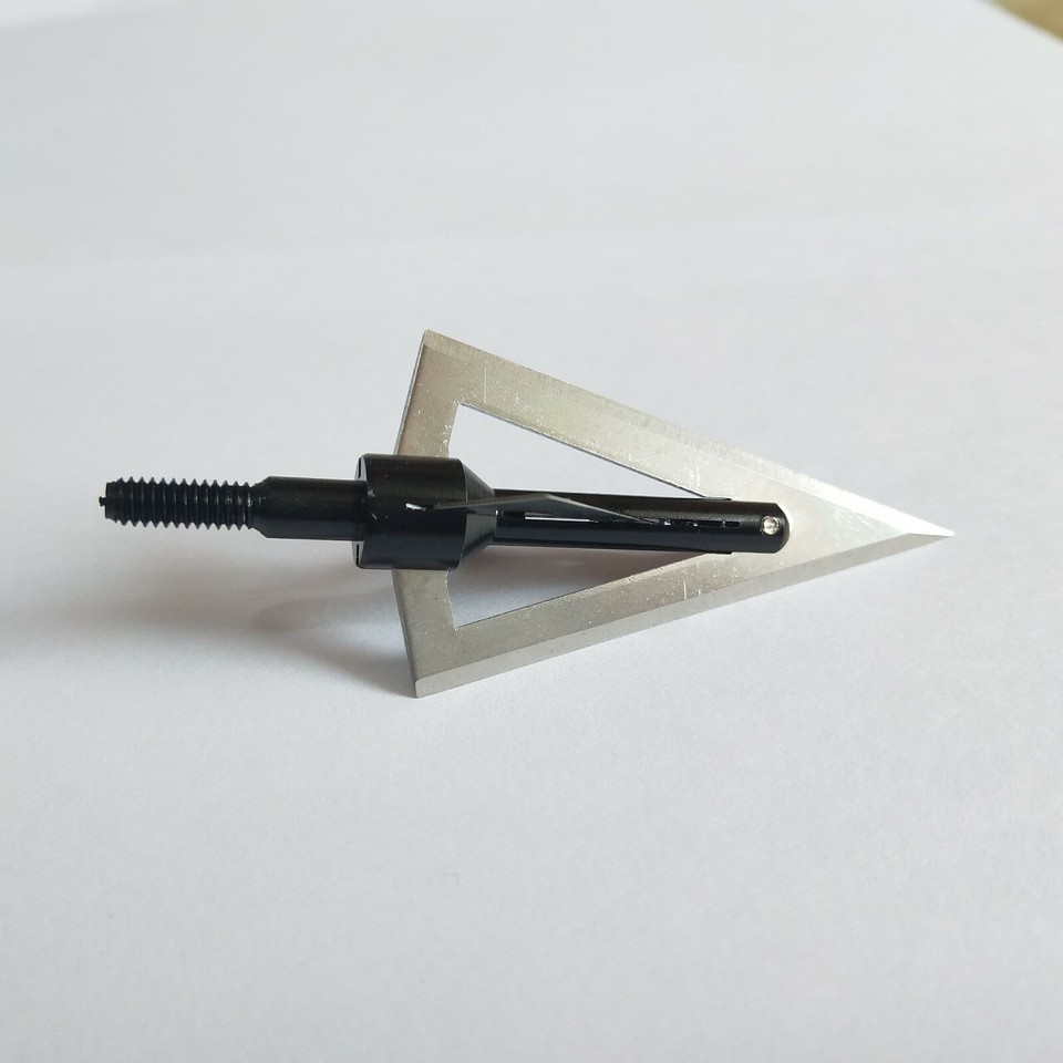 12PCS Archery Sharp Arrowheads 125 Grain Compound Bow Crossbow ...