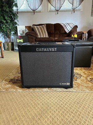Line 6 Catalyst 60W 1x12" 2-Channel Guitar Amplifier and Speaker Combo ...