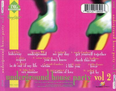 UNDERGROUND HOUSE PARTY VOL. 2 NEW CD 760137195023| eBay