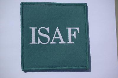 British Army - ISAF International Security Assistance Force Vel-cro ...