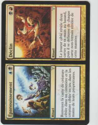 mtg magic Rise Fall dissension FRENCH vf fr épanouissement déclin ...