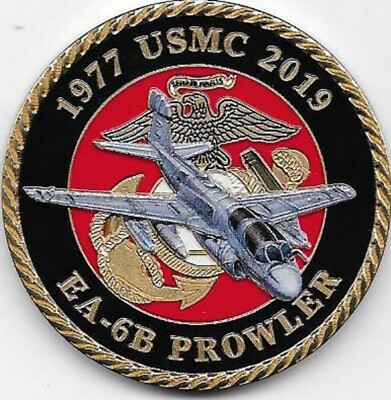 MARINE CORPS E8-6B PROWLER SQUADRONS 2" CHALLENGE COIN | eBay