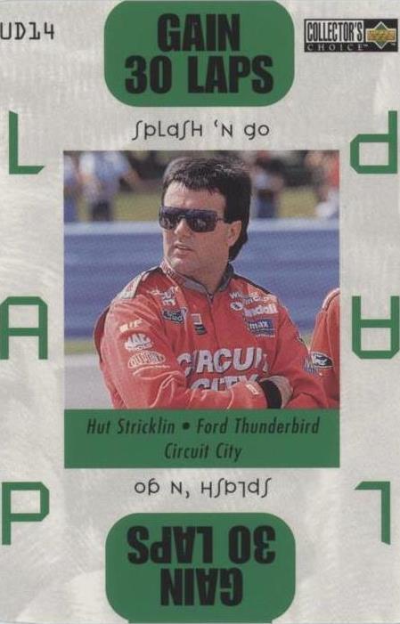 1997 Upper Deck Collector's Choice - Upper Deck 500 Hut Stricklin #UD14 ...