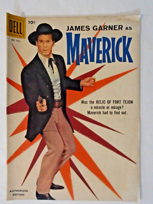 Maverick (1958, Dell Publishing) #930fn-; James Garner | eBay