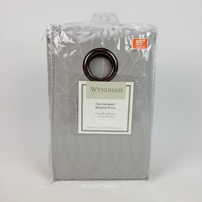 Kensington Wyndham Curtain One Grommet Window Curtain Panel 52"x95 ...