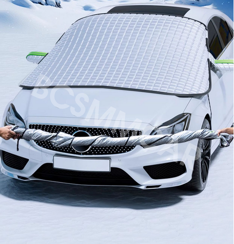 Car Windscreen Frost Shield Cover Ice Snow Shield Front Winter Window ...