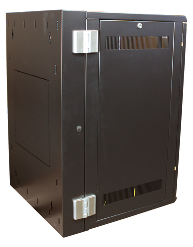 15U High Density Swing Out Wall Mount IT Server Rack Cabinet 23.5 ...