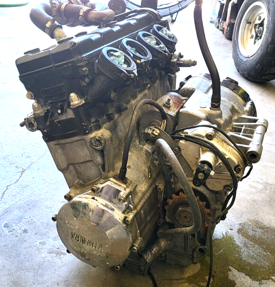 98-01 YAMAHA YZF-R1 YZF R1 OEM Complete Engine Motor w/ 10.8K Miles | eBay