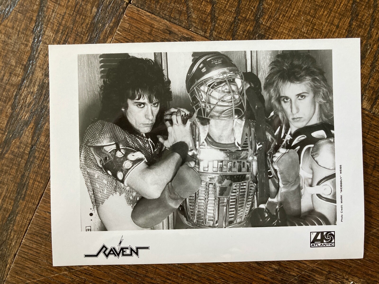 Raven 1980s Glam Hair Heavy Metal Band Press Photo | eBay