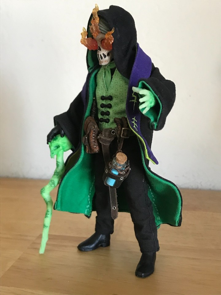 Custom Mezco 1/12 Atticus Doom Soft Goods Upgrade, Kai Lab Mythic ...