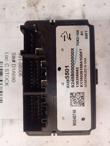 23285501 Transmission Control Module TCM from 2016 Silverado 1500 ...