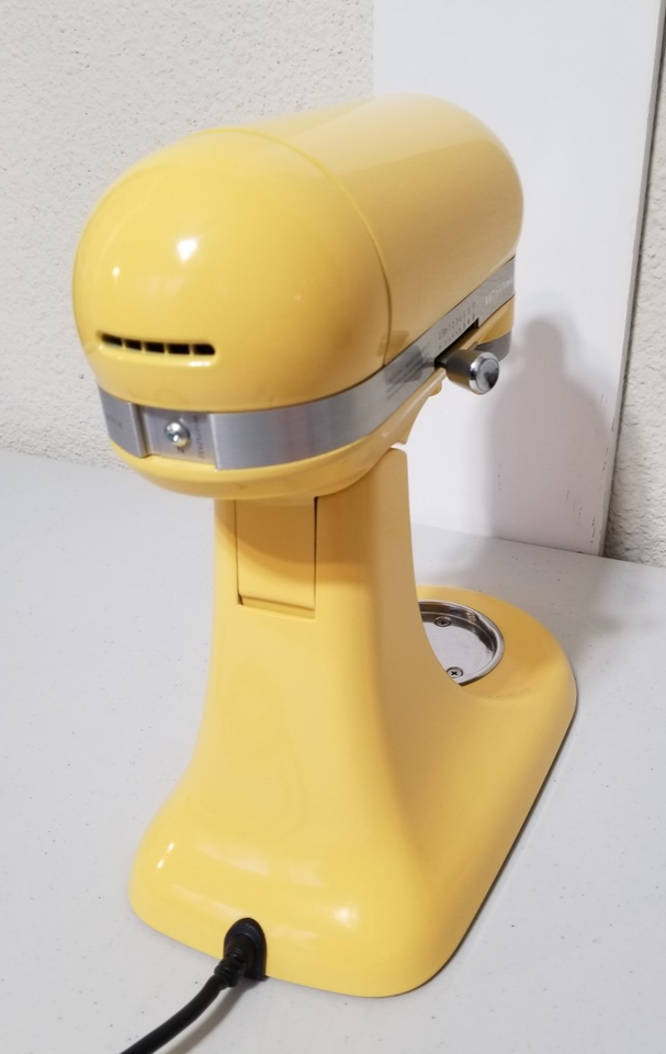 RARE KitchenAid 3.5 Quart Artisan MINI Stand Mixer BUTTERCUP Fully ...
