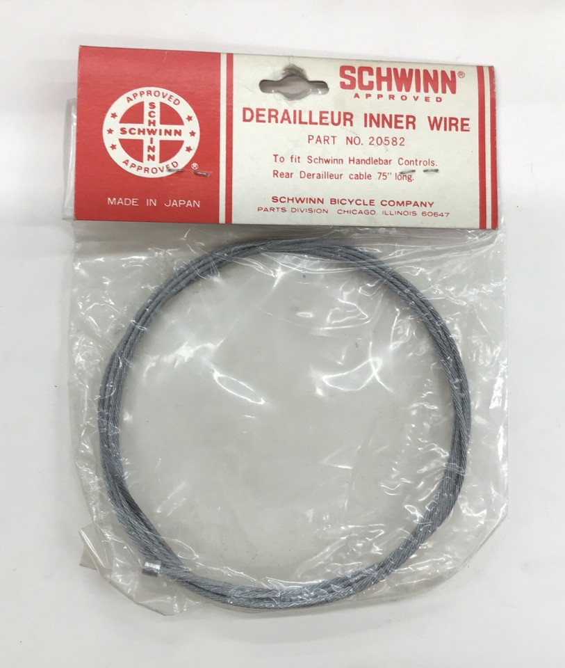 NOS Vintage Schwinn Derailleur Inner Wire #20582 | eBay