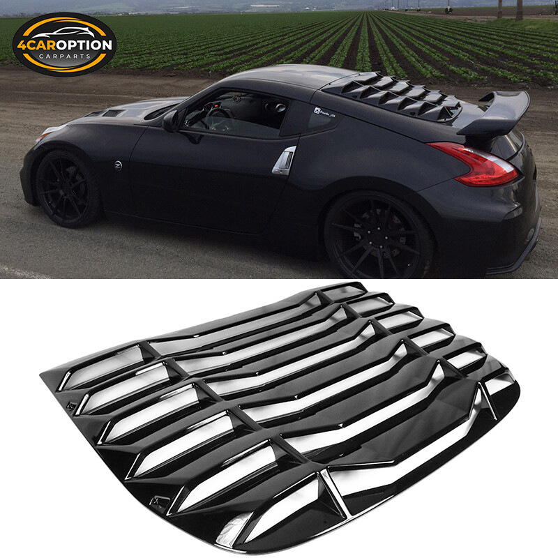 REAR WINDOW LOUVER BODY KIT SHADE VENT COVER SPOILER LIP, 47% OFF