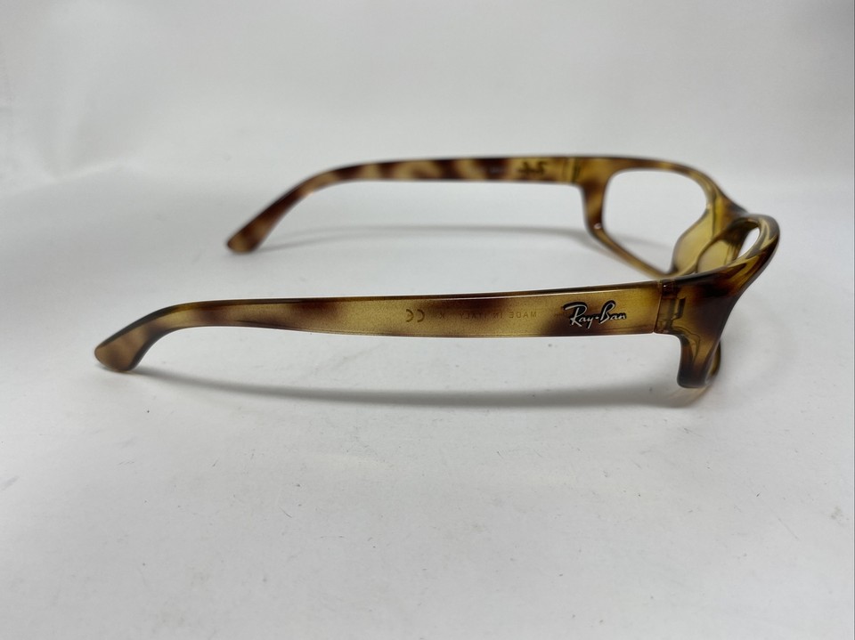 RAY-BAN RB4115 642/57 GLOSSY TORTOISE SLEEK PREDATORS WRAP SUNGLASSES ...