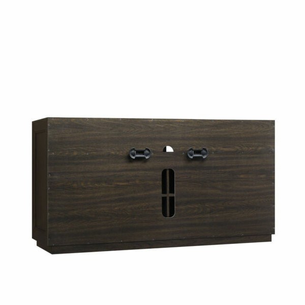 Better Homes & Gardens Ellis Shutter TV Storage Cabinet - Dark Oak ...