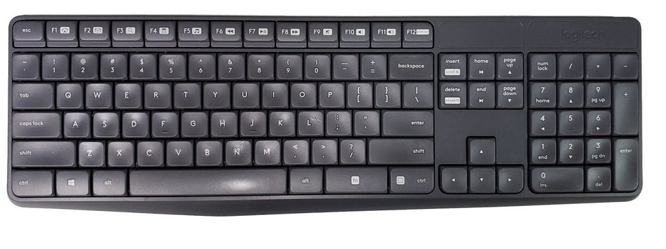 Logitech MK235 Wireless Combo K235 Keyboard & M220 Black PC Mouse w ...
