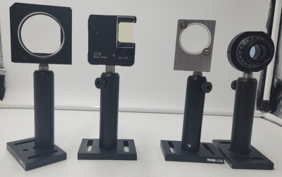 ThorLabs Laser Optics Assorted Mounts w/lenses QTY4 | eBay