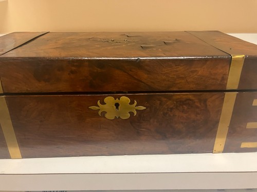 Lap Desk English Regency Brass Inlays 1810 Good Condition | eBay