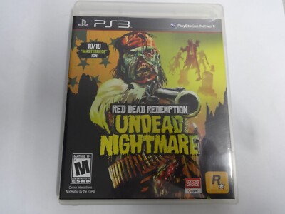 Red Dead Redemption Undead Nightmare Sony PS3 Game & Case, No Manual | eBay
