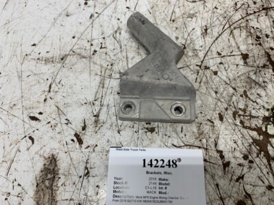 Mack MP8 Engine Mixing Chamber Bracket 21337104 From 2018 GU713 | eBay