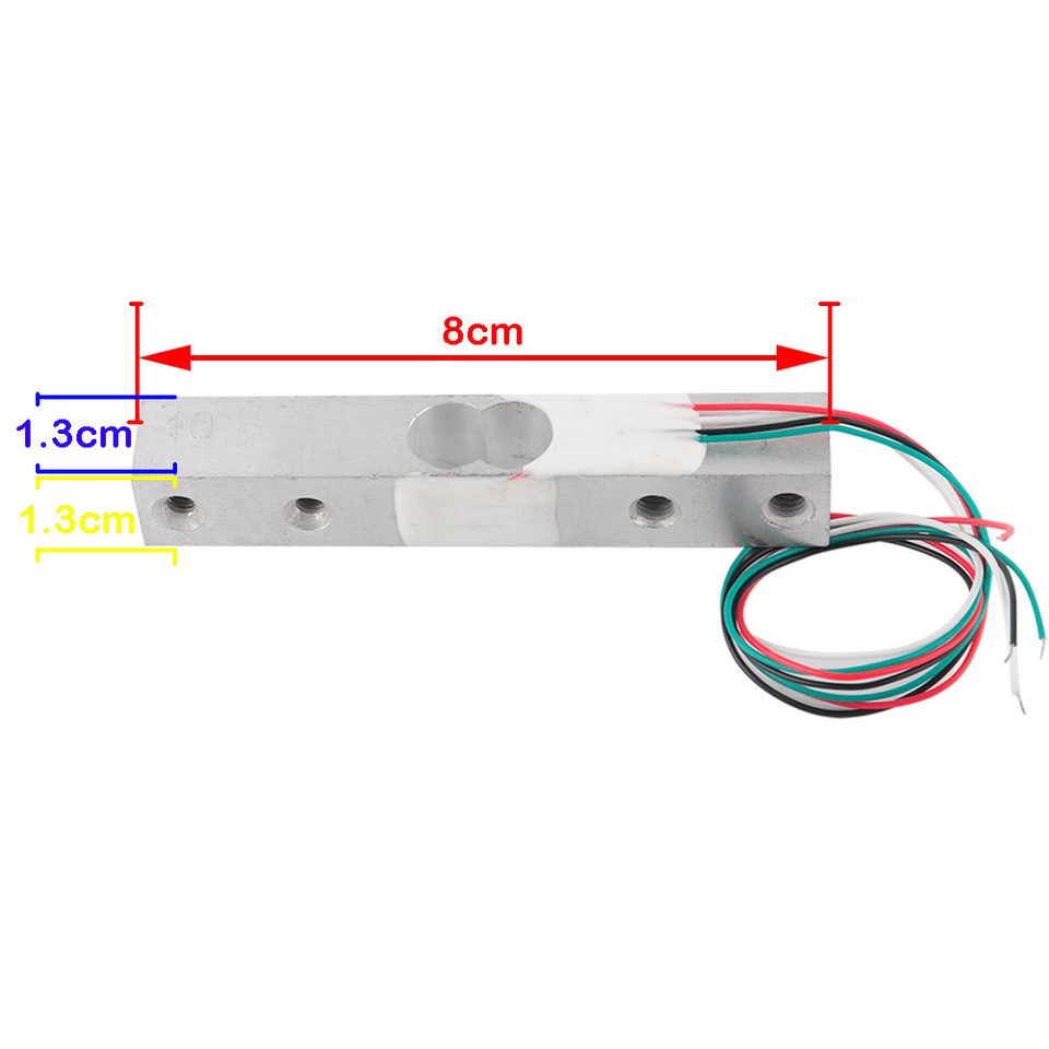 1/4/10pcs 1/2/3/5/10/20kg Load Cell Weight Sensor HX711 AD Weighing ...