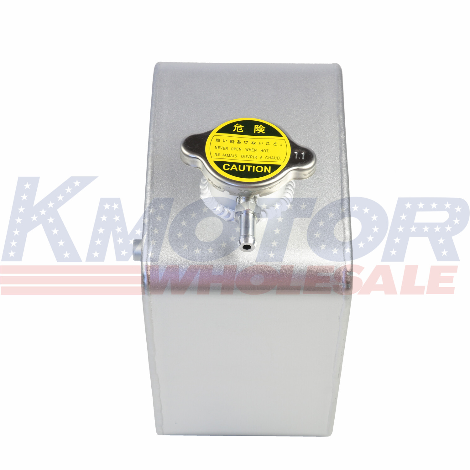 Universal Aluminum Coolant Radiator Overflow Recovery Water Tank Bottle ...