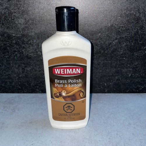 Weiman Brass Polish and Cleaner Pewter Copper Chrome Bronze Metal 8 oz ...
