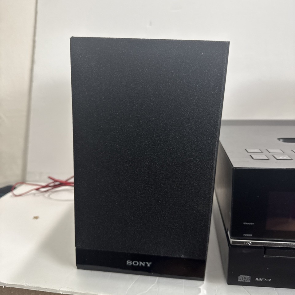 Sony Micro Hi-Fi Component System MP3/CD/iPod CMT-BX20i With Speakers ...