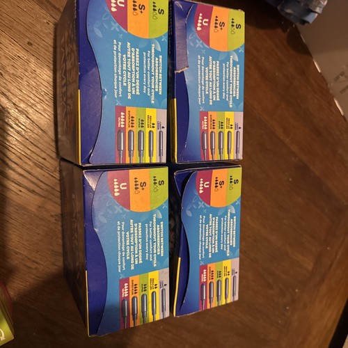 Set of 4 Tampax Pearl Tampons Trio Pack, Super/Super Plus/Ultra ...