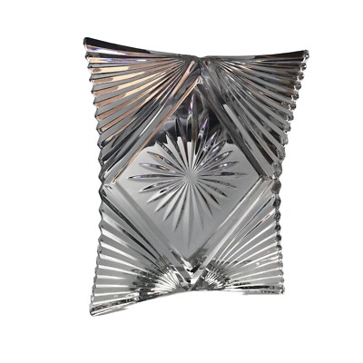 Mikasa Crystal Glass Starlet Picture Frame 5-1/4” X 6-1/4” Lot of 2 | eBay