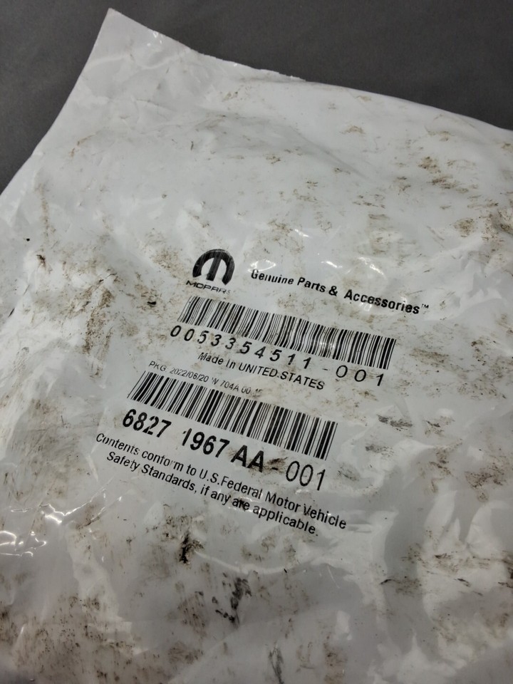 Genuine Mopar Crossunder Pipe Gasket 68271967AA | eBay