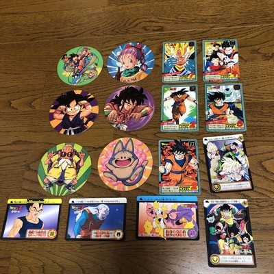 [Dragon Ball] Set of 16 Cards - Goku Gohan Vegeta Bulma Yamcha Puar G ...