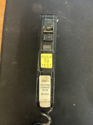 SQUARE D SCHNEIDER QOH-RCDX30 30A 30mA RCBO | eBay UK
